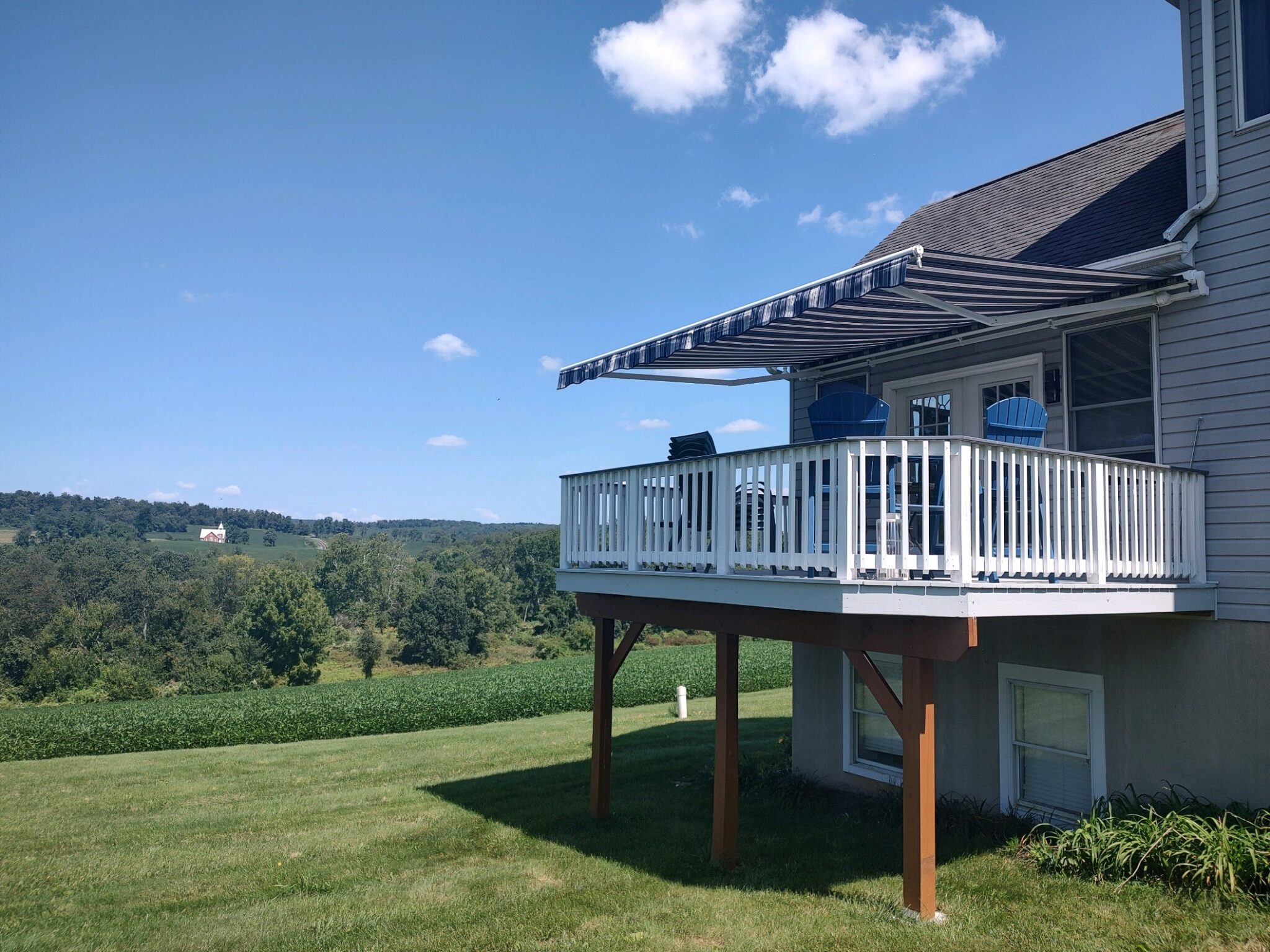 Retractable Awnings - KCCS Construction - Westminster, Maryland